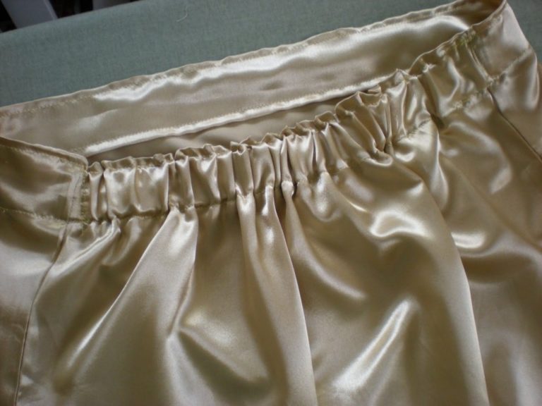 Casings, Drawstrings & Elastic 2: How To Sew A Self Casing - League of ...