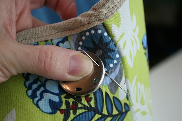 How To Sew On Snaps - League of Dressmakers