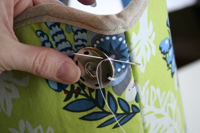 How To Sew On Snaps - League of Dressmakers