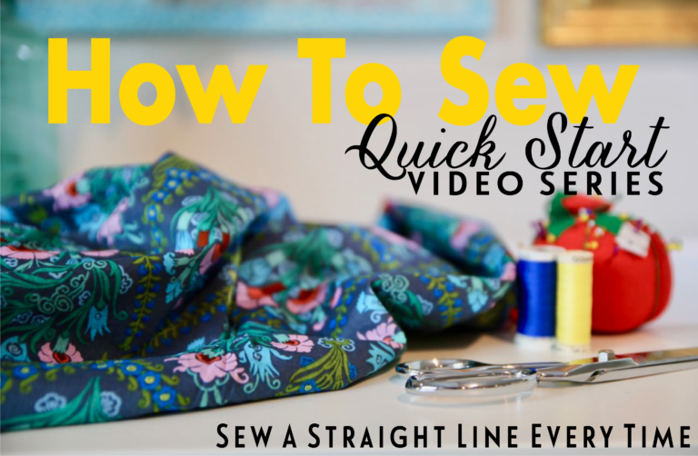 How To Sew A Straight Line, Every Time! - League of Dressmakers