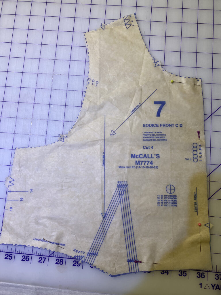 Full or small bust adjustment - League of Dressmakers